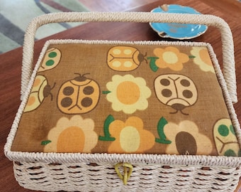 Ladybug Sewing Basket - Etsy