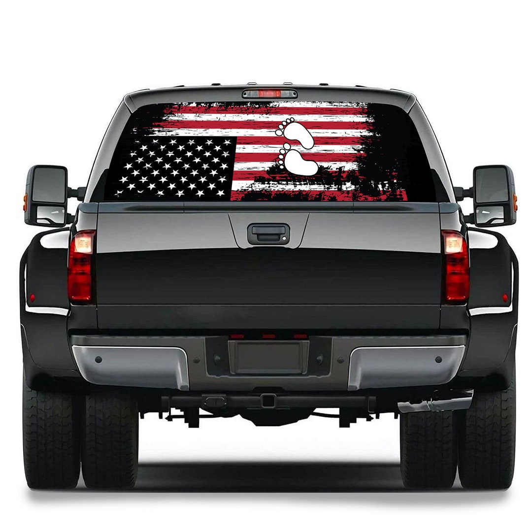 Rear Truck Window Decals 66x22'' Pickup Truck Back - Etsy