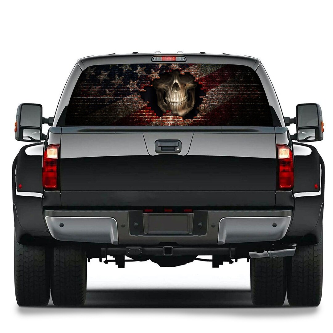Rear Truck Window Decals 66x22'' Pickup Truck Back - Etsy