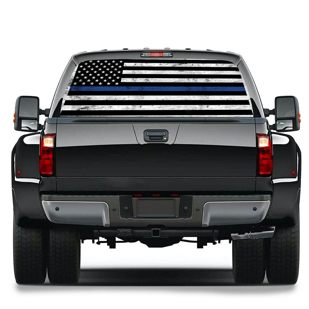 Rear Truck Window Decals 66x22'' Pickup Truck Back - Etsy