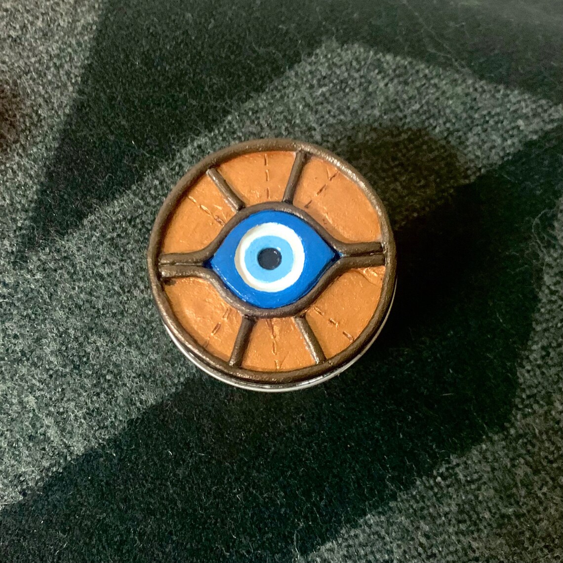 Evil Eye - Findings Tin Container - Etsy