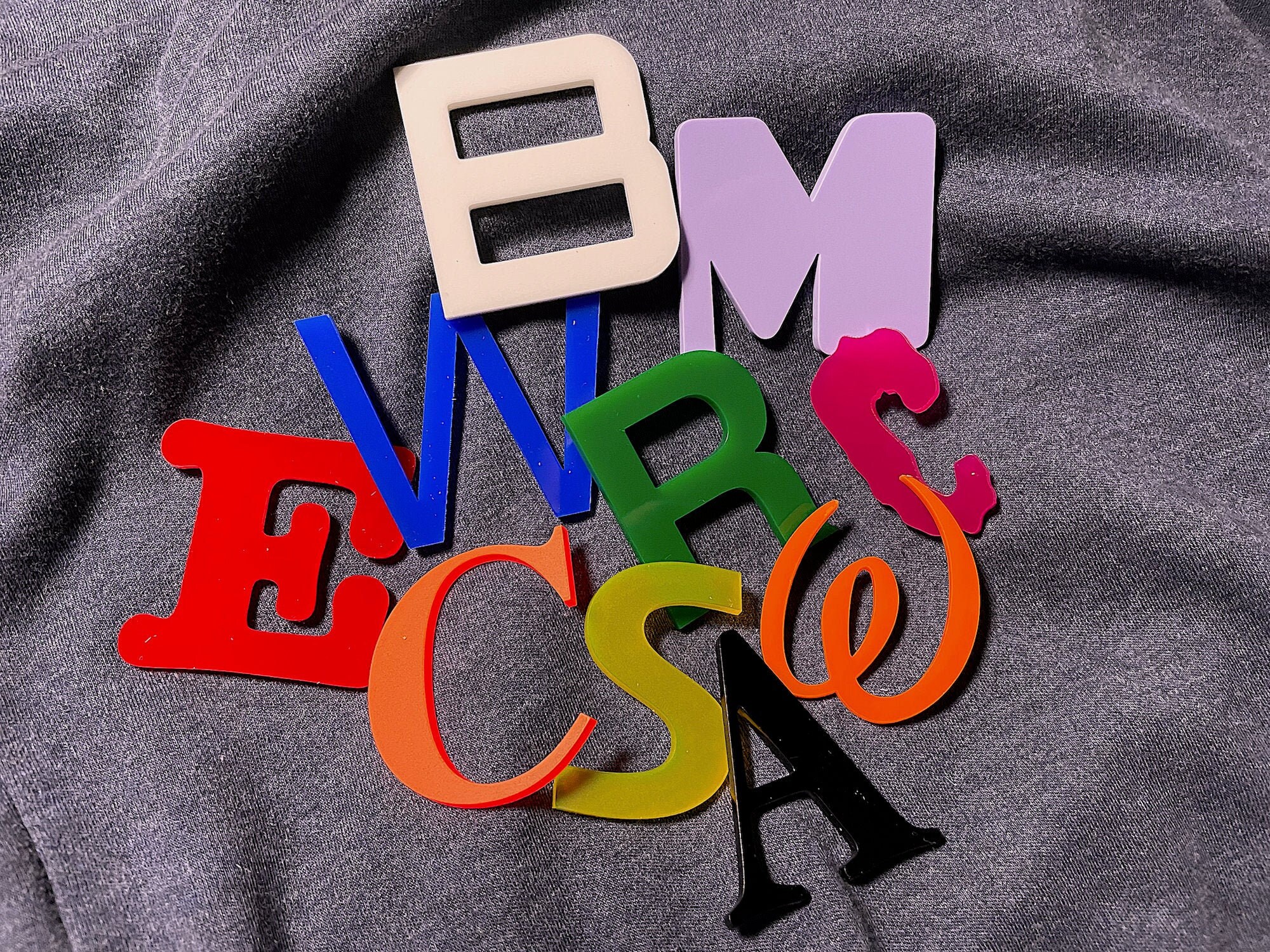 Acrylic Letters, Letters for Crafts,- Business Sign Letters, Office ...