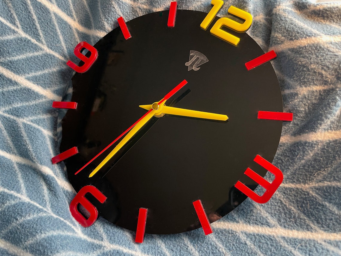 Wall Clock Clocks for Wall Modern Clock Acrylic Clock - Etsy