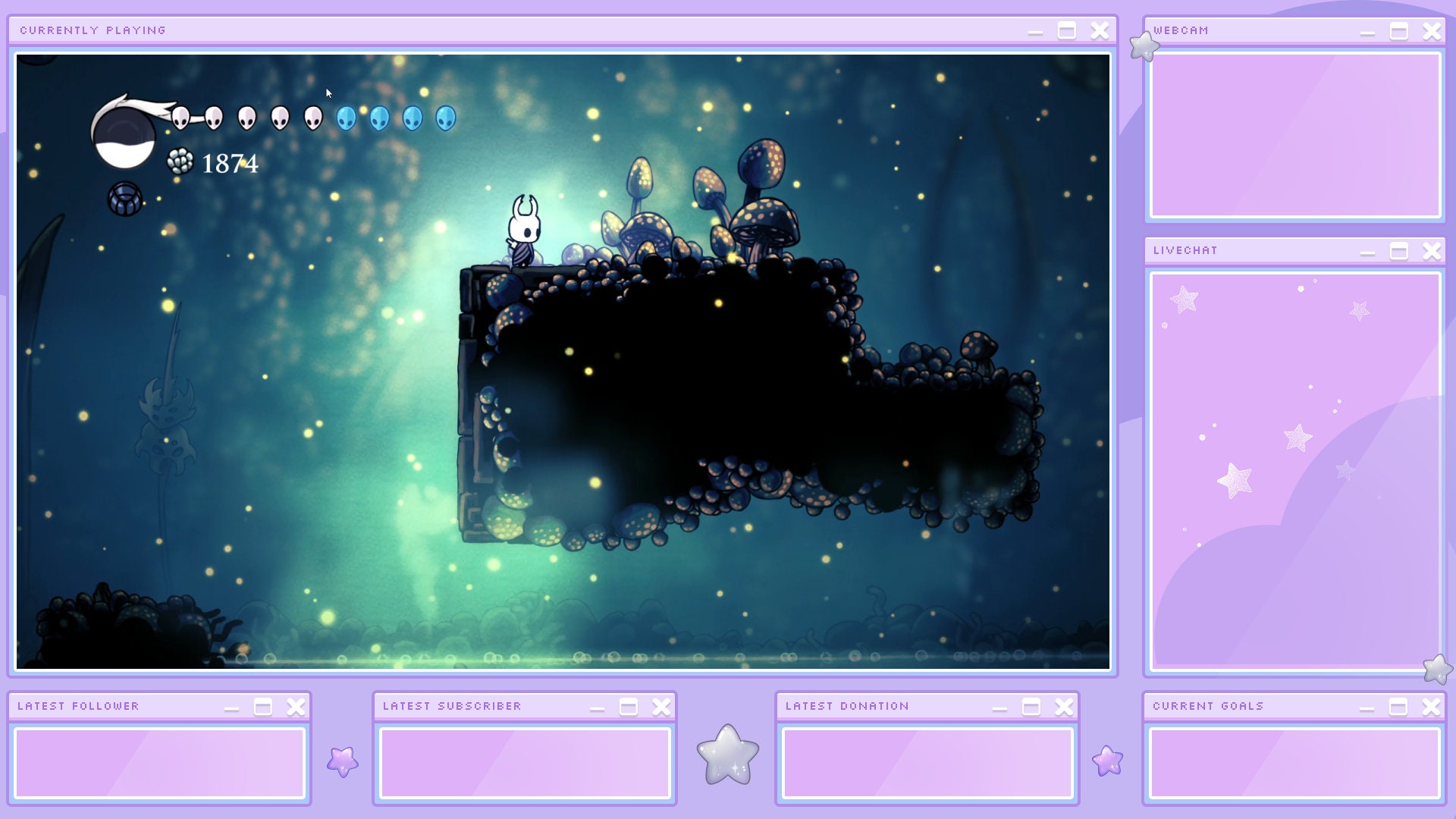 Animated Pastel Star Twitch Overlay - Etsy