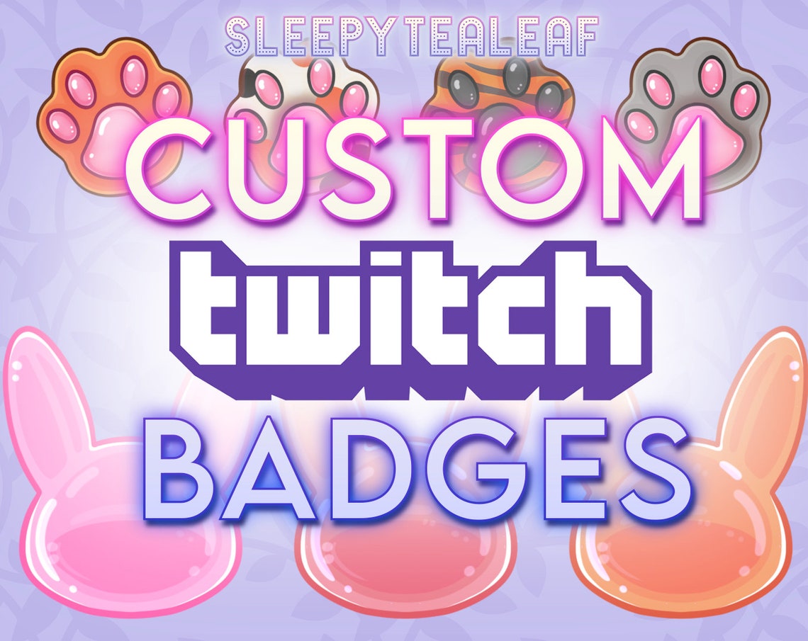 Custom Twitch Badges simple - Etsy