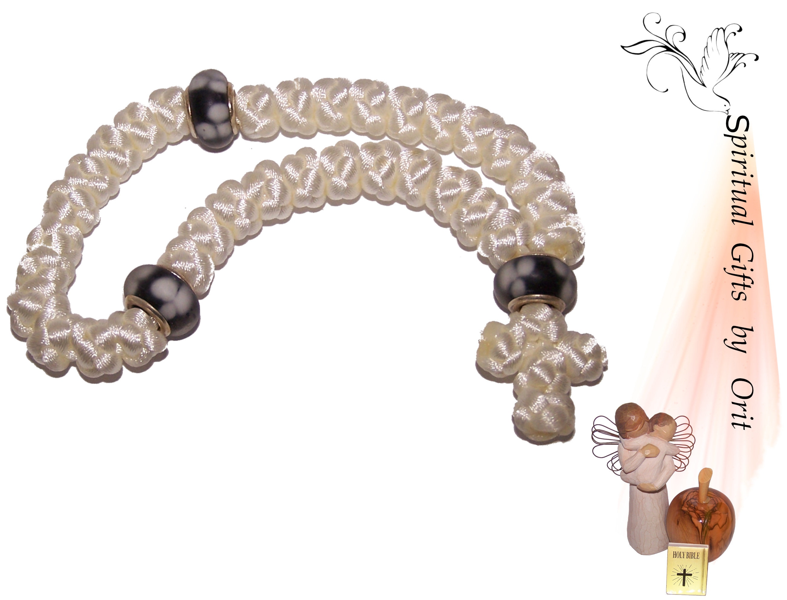 Orthodox Chotki 33 Knots With Pandora Glass Beads Pocket Prayer Rope - Etsy