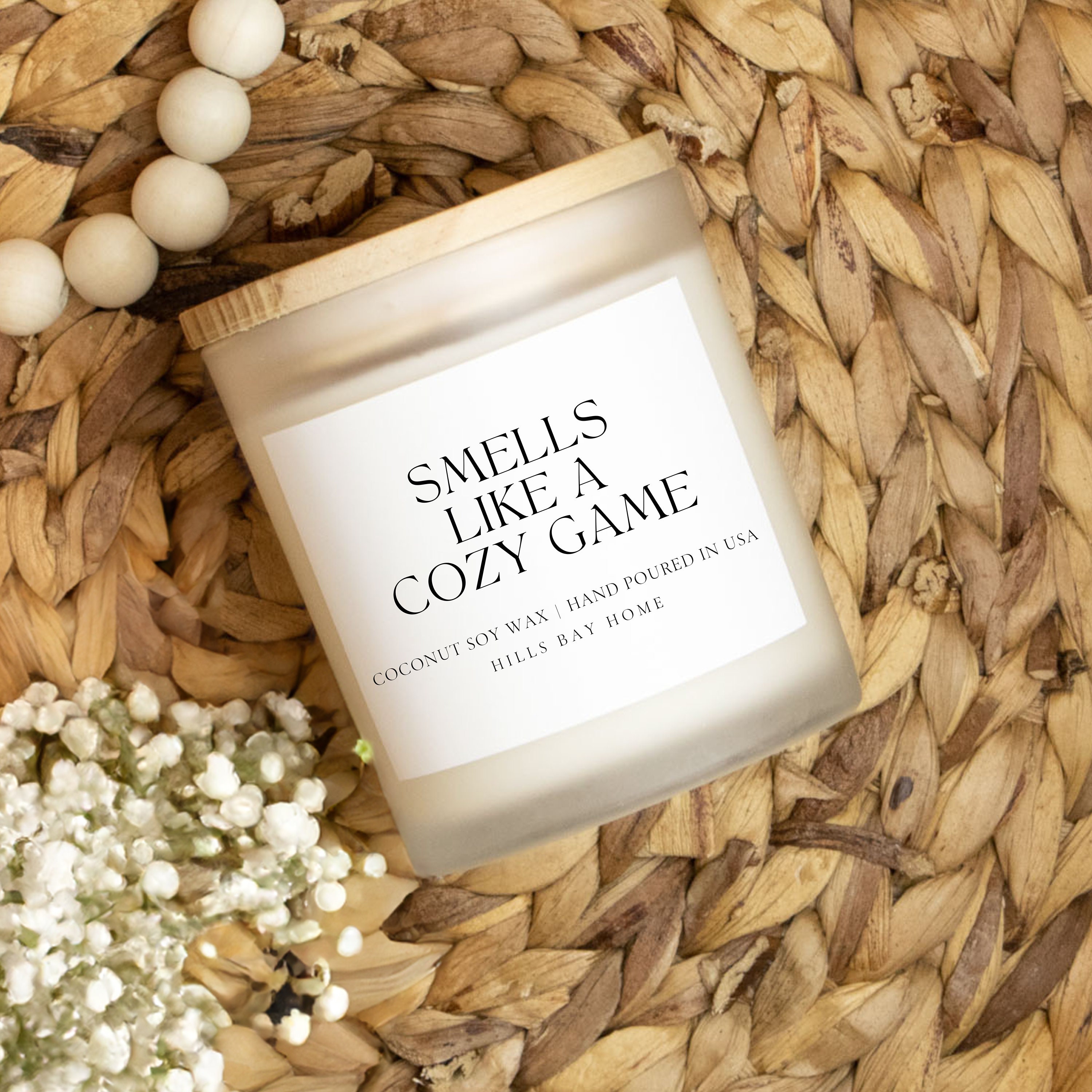 Smells Like A Cozy Game Candle, Gamer Gifts, Video Game Decor, Gamer ...