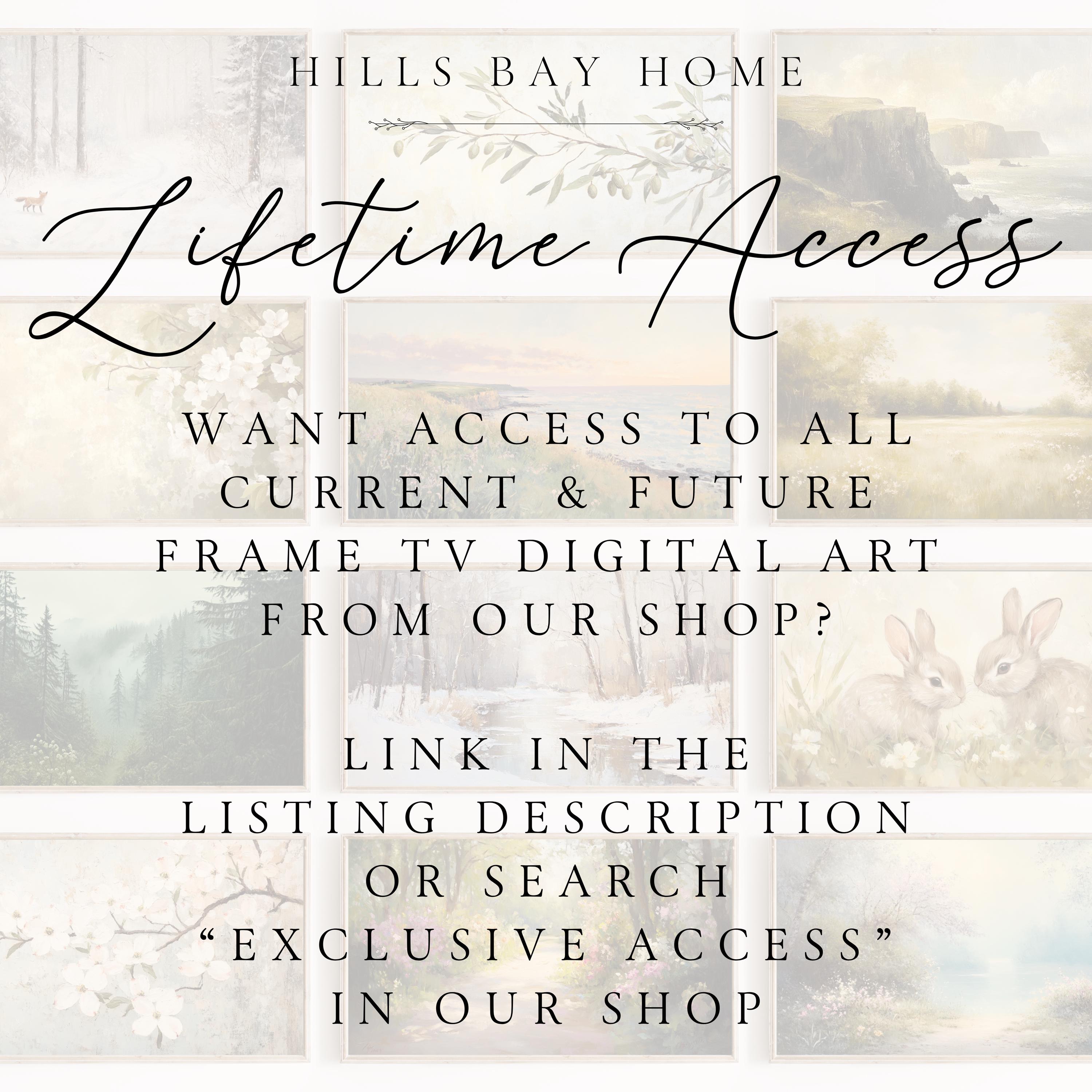 Cape Cod Frame Tv Art, Digital Download Art for Frame Tv, Spring Tv Art ...