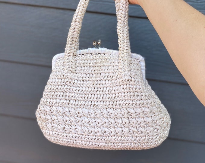 Vintage Straw Purse | Expressly for Simon | Vintage 60s Handbag ...