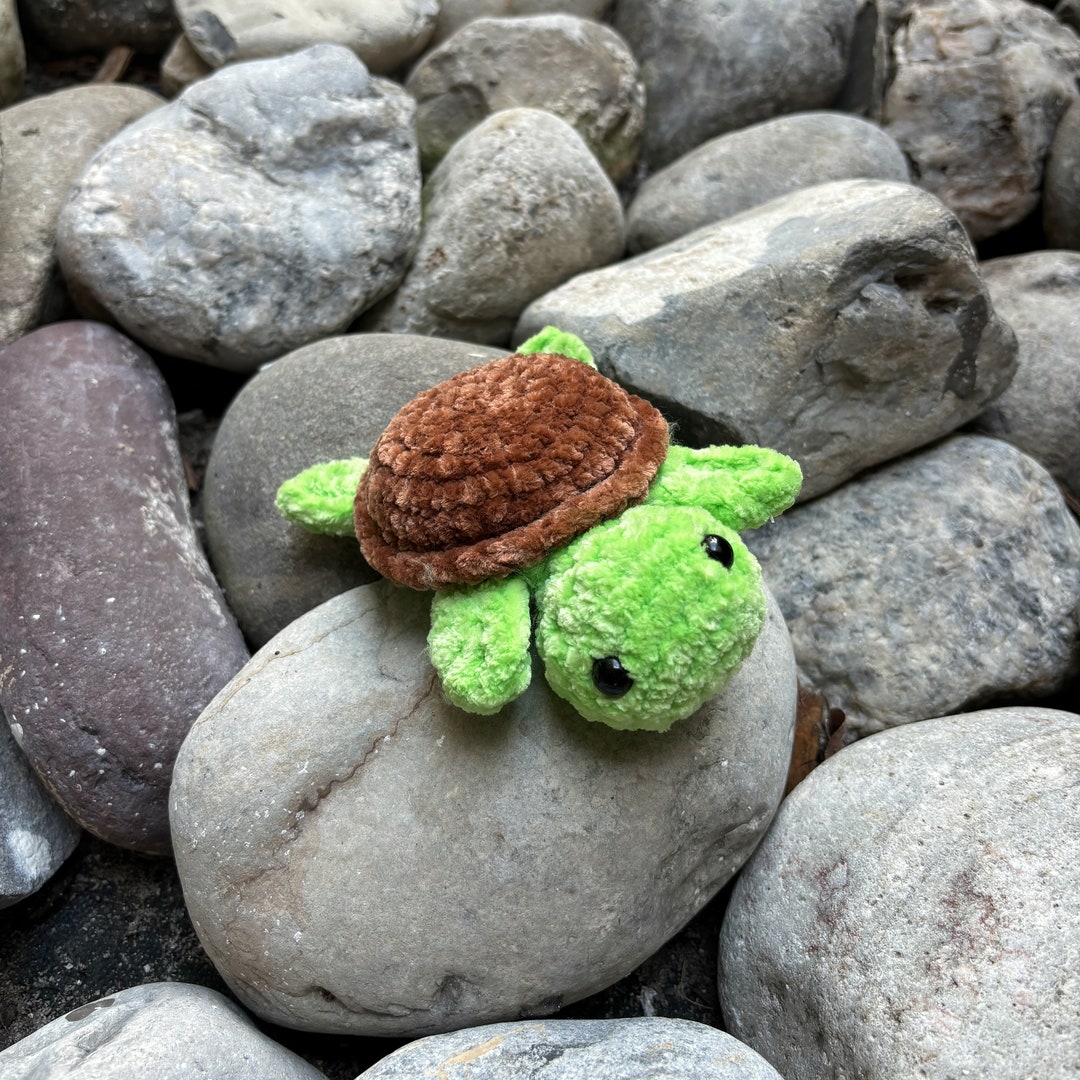 Sea Turtle Plushie, Crochet Plush Sea Turtle, Handmade Kids Toy - Etsy