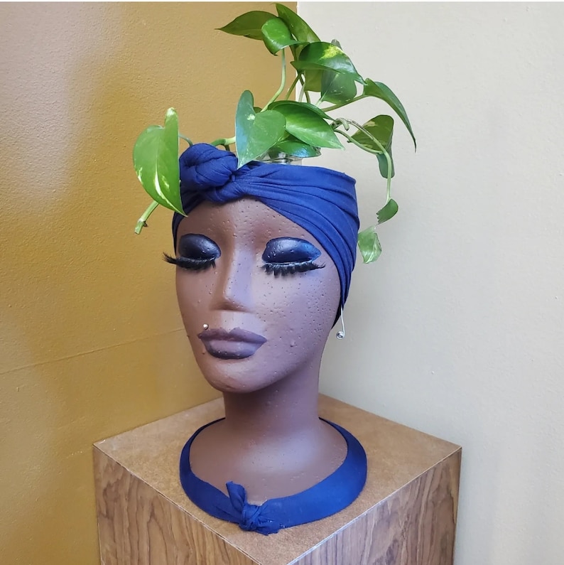 Goddess Planter With Cloth Material (solid Colors) - Etsy