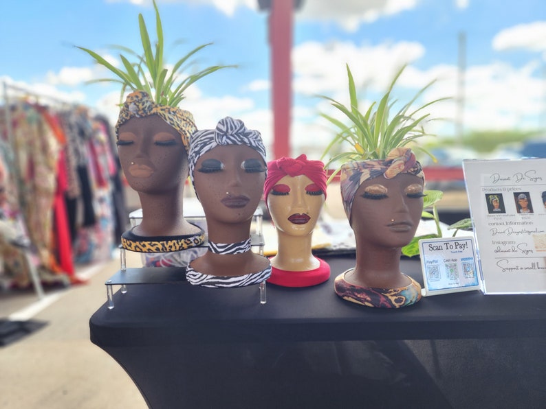 Goddess Planter With Cloth Material solid Colors - Etsy