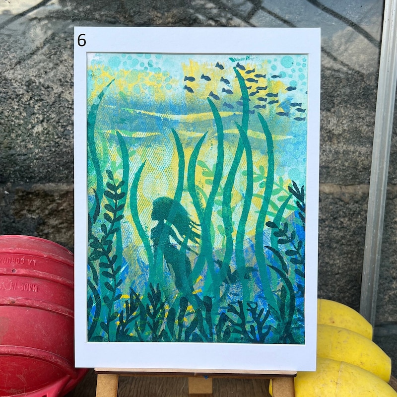 Sealife Mixed Media - Etsy