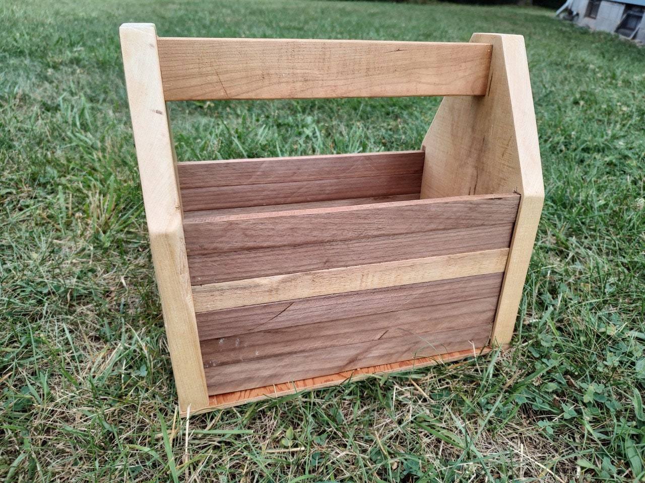 Hardwood Handy Box, Tool Box, Utility Box - Etsy