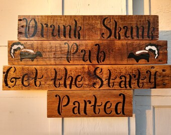 Skunk Signs - Etsy