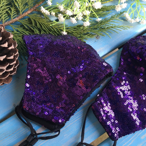 Purple Mask - Etsy