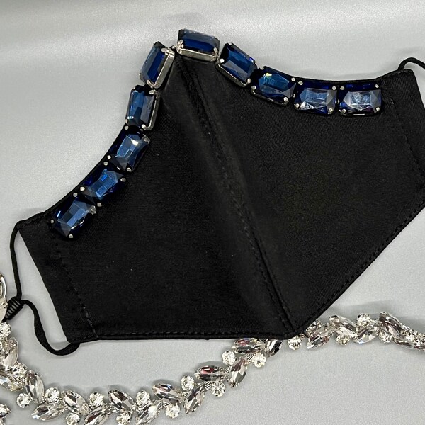 Bejeweled Mask - Etsy