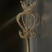Crystal Gold Metal Scepter. Sparkle Rhinestone Gems Wands Costume Wand ...