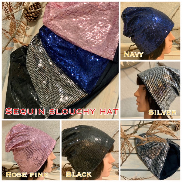 Sequin Hat - Etsy