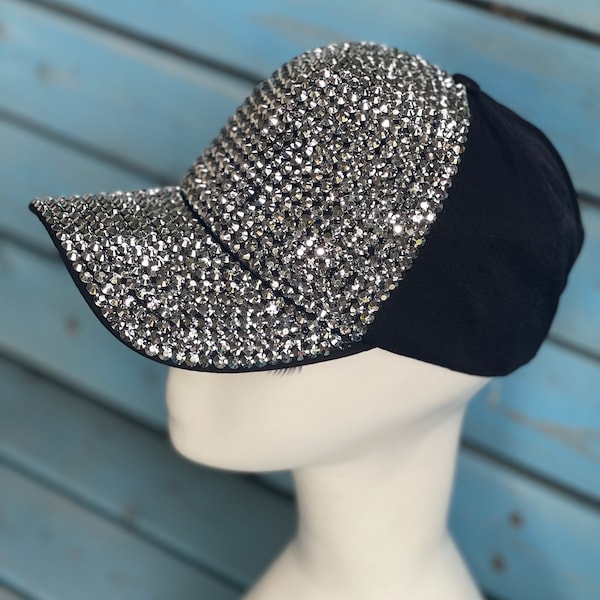 Rhinestone Cap - Etsy