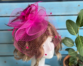 Pink Tea Party Hat - Etsy