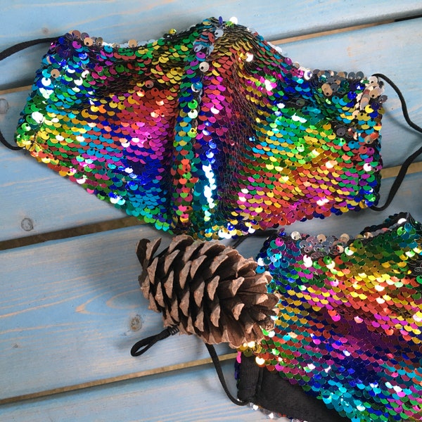 Unicorn Face Mask Adult - Etsy