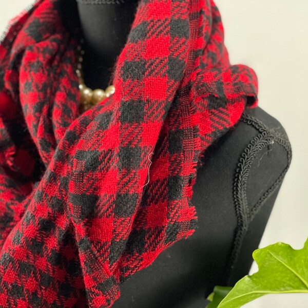 Houndstooth Scarf - Etsy