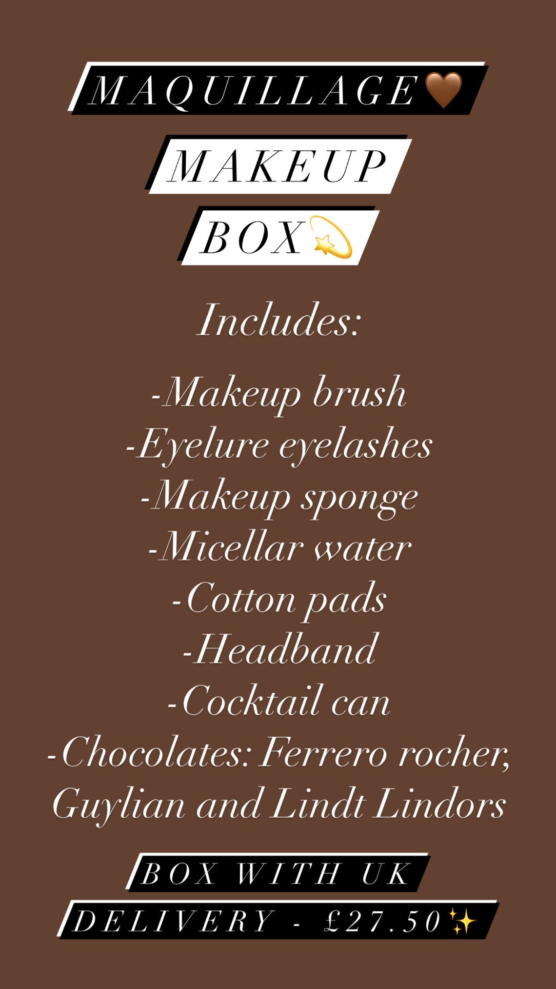 Beauty Hamper maquillage Makeup Box Self-care Beauty - Etsy UK