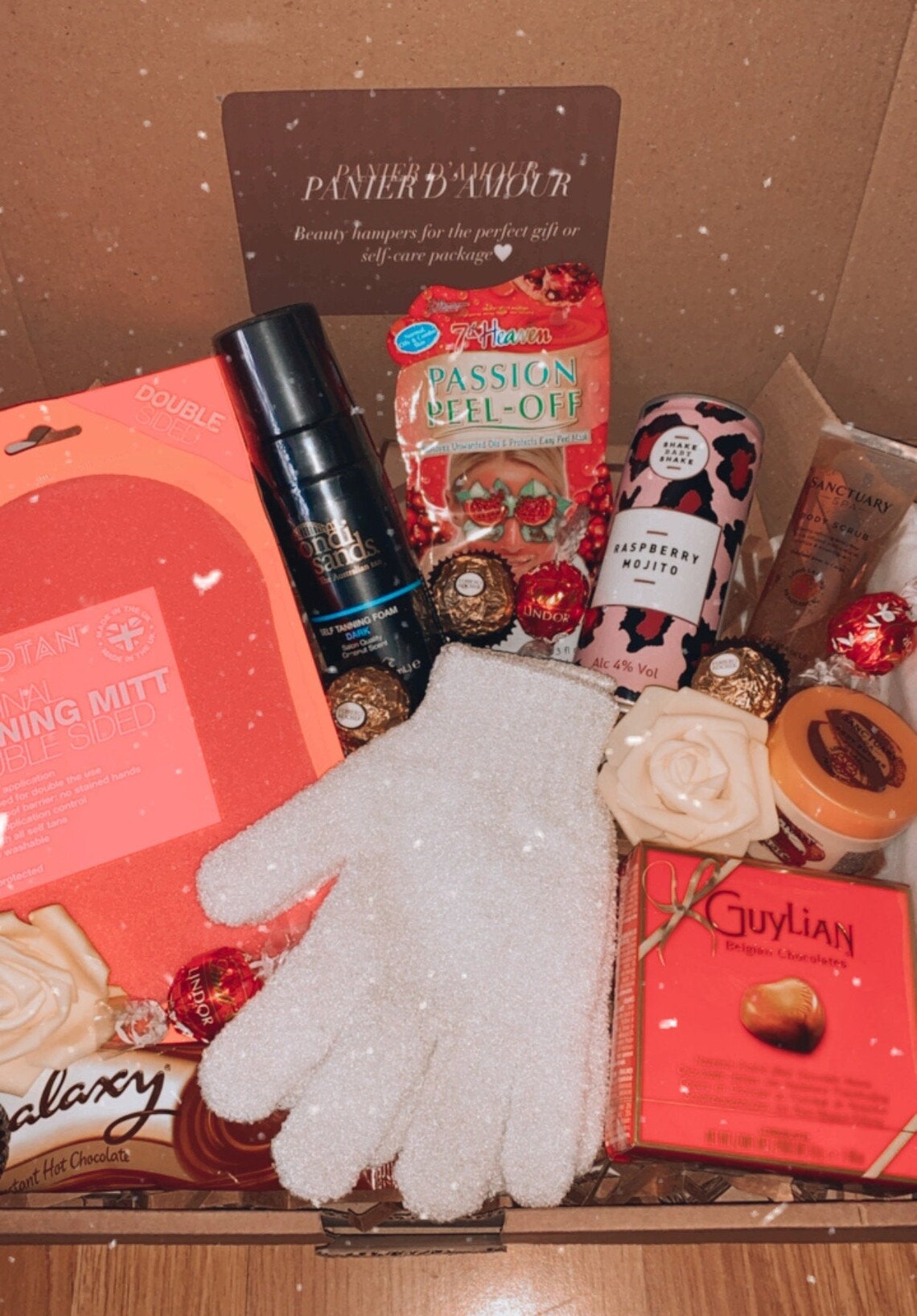 Beauty Hamper bronze Tan Box Self-care Beauty Pamper - Etsy