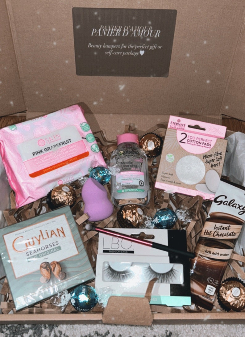 Beauty Hamper maquillage Makeup Box Self-care Beauty Pamper Makeup ...