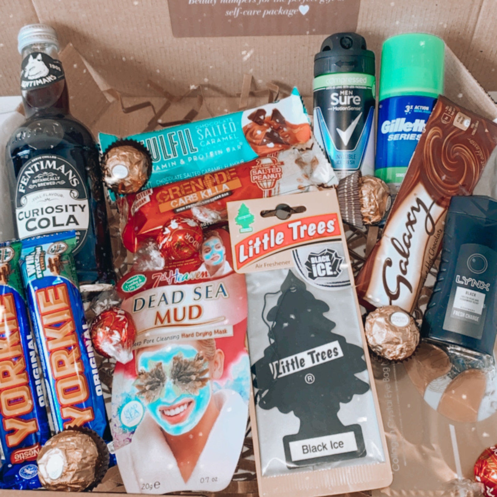 Mens Hamper pour Homme for Him Gift Box Self-care - Etsy UK