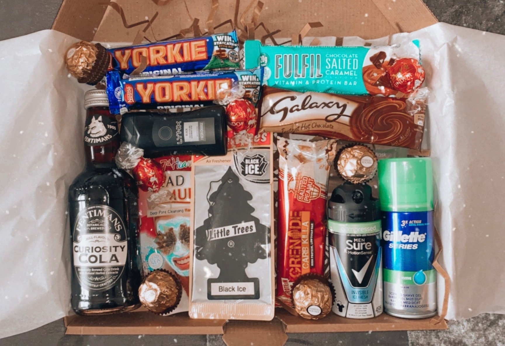 Mens Hamper pour Homme for Him Gift Box Self-care - Etsy UK