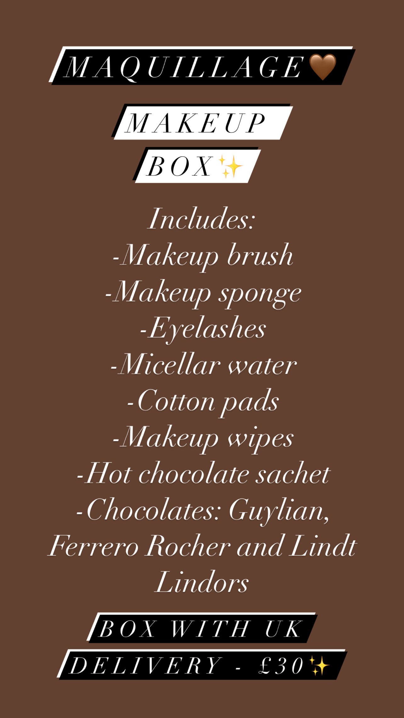 Beauty Hamper maquillage Makeup Box Self-care Beauty Pamper Makeup ...