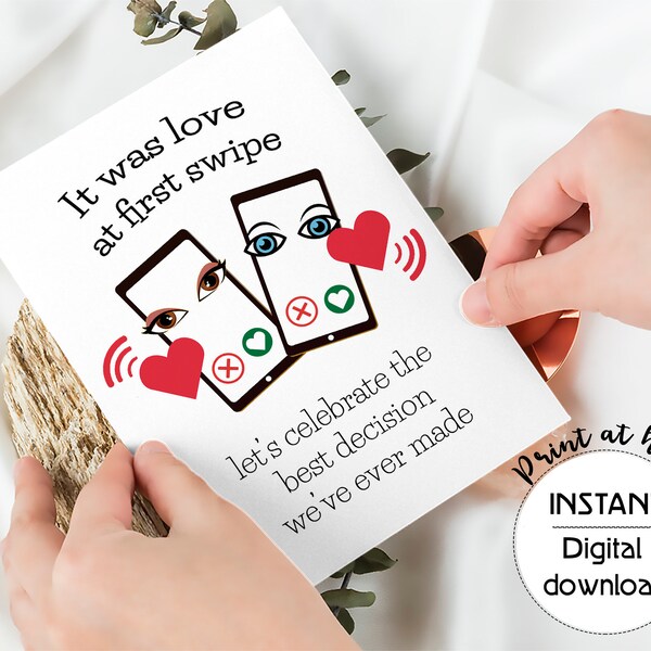 Tinder Card - Etsy Australia