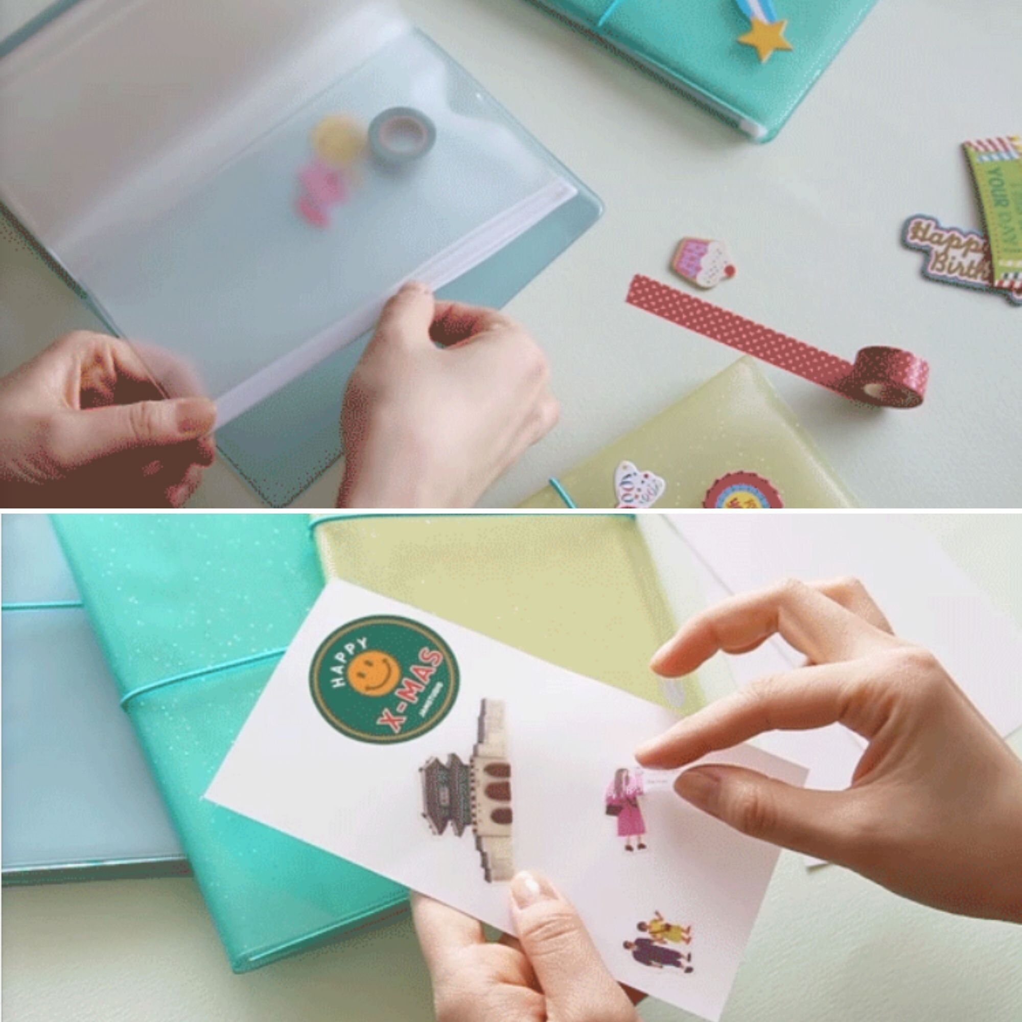 Comfort Sticker Album Sticker Storage Book 32 long type - Etsy España