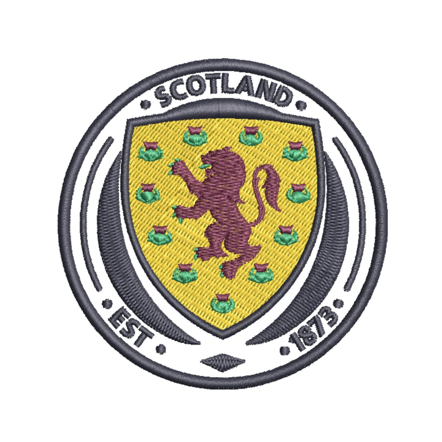 Embroidery File Scotland Soccer Crest - Etsy New Zealand