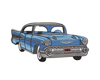 1967 Classic Muscle Car Machine Embroidery Design Files 2 - Etsy