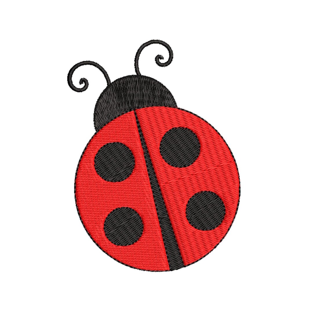 Embroidery File Ladybug - Etsy