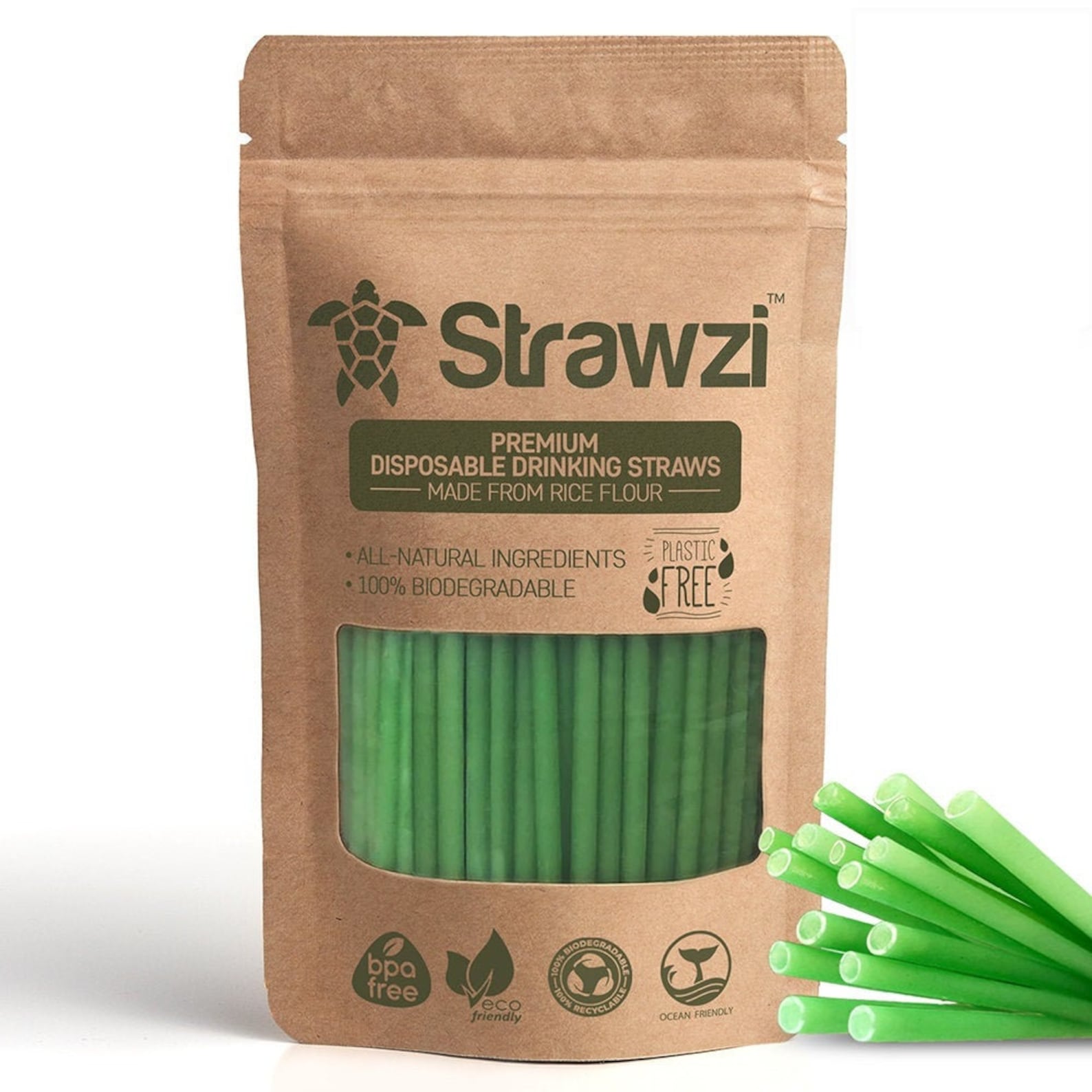 Strawzi Eco Friendly Edible Biodegradable Drinking Straws Etsy