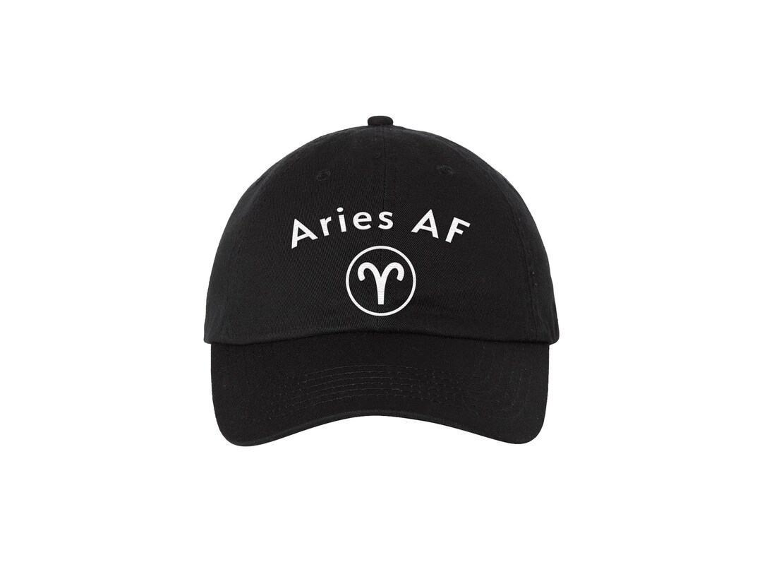 Aries AF - Horoscope Dad Hat, Zodiac Hat, Aries Hat - Etsy