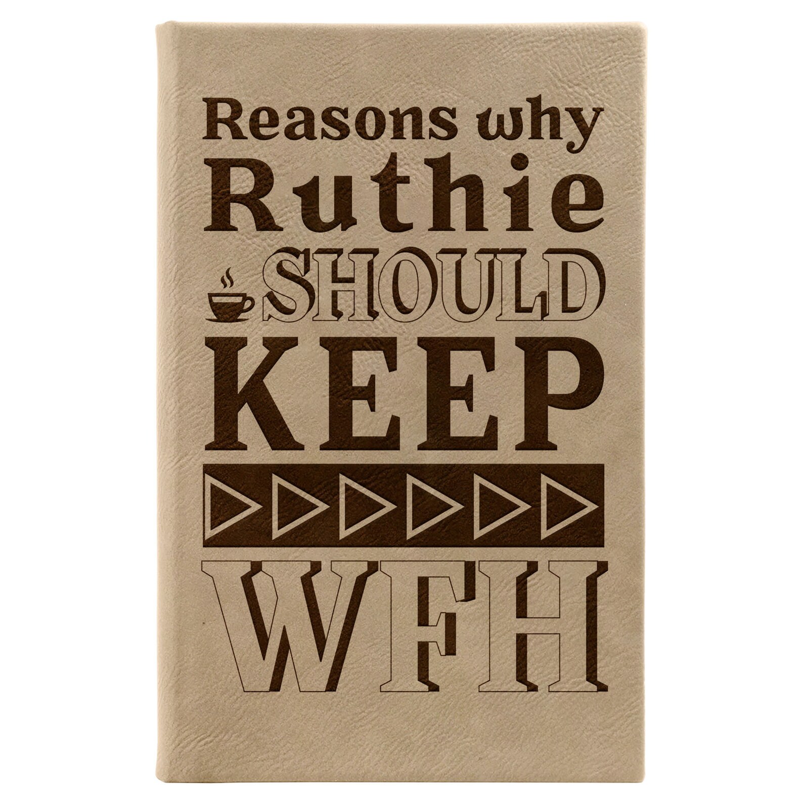 Customizable Journal - Reasons Why (name) Should Keep WFH - Etsy