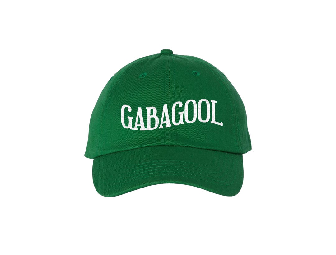 Gabagool - Green Embroidered Dad Hat - Etsy