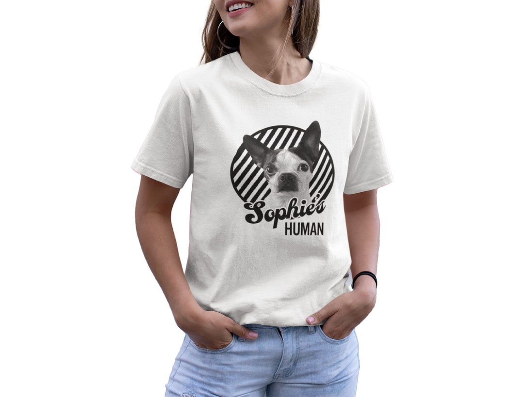 Personalized Dog Human Shirt Dog Face Photo, Custom Pet T-shirt, Gifts ...