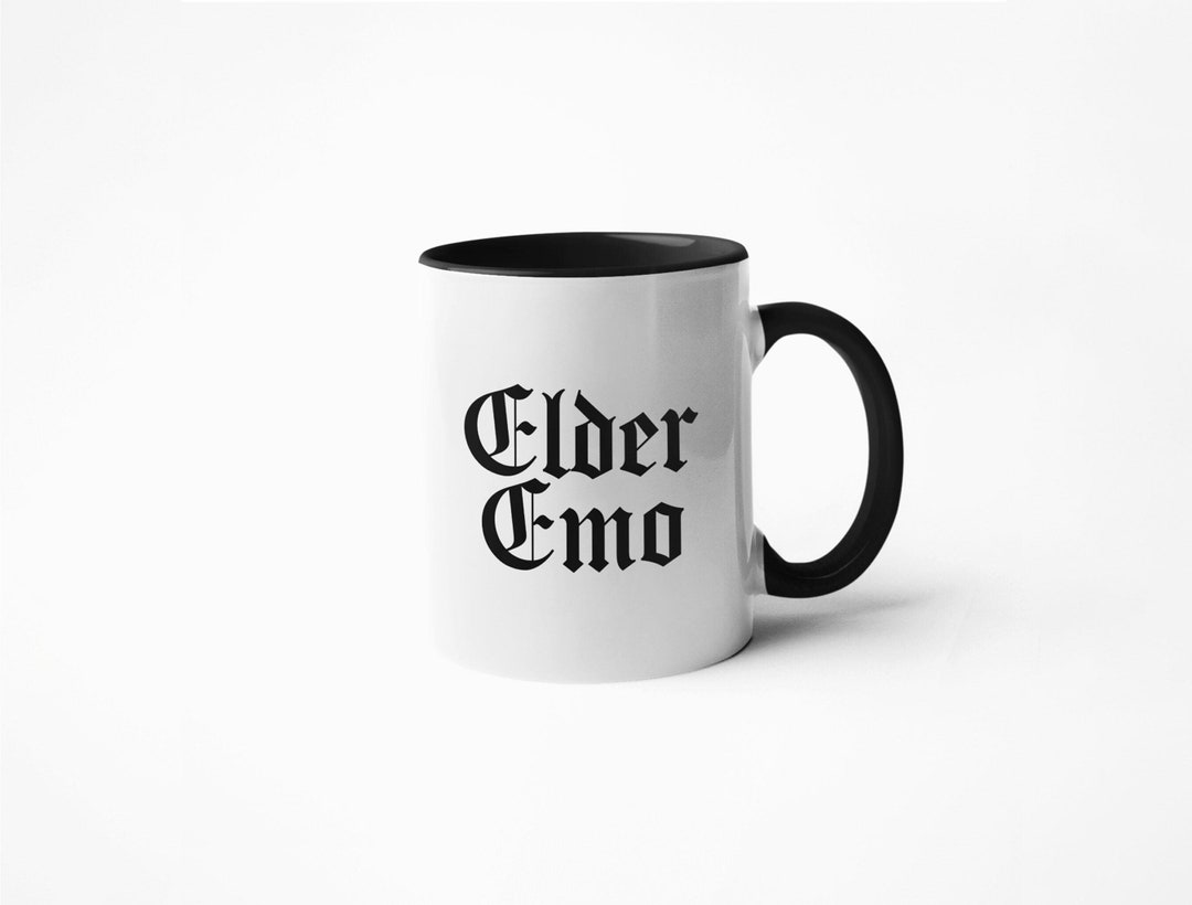 Elder Emo - Coffee Mug, Emo Mug - Etsy