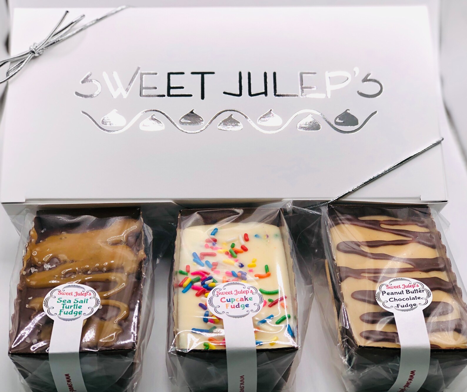 3 Piece Build Your Own Homemade Fudge Box / Triple Flavor Box - Etsy