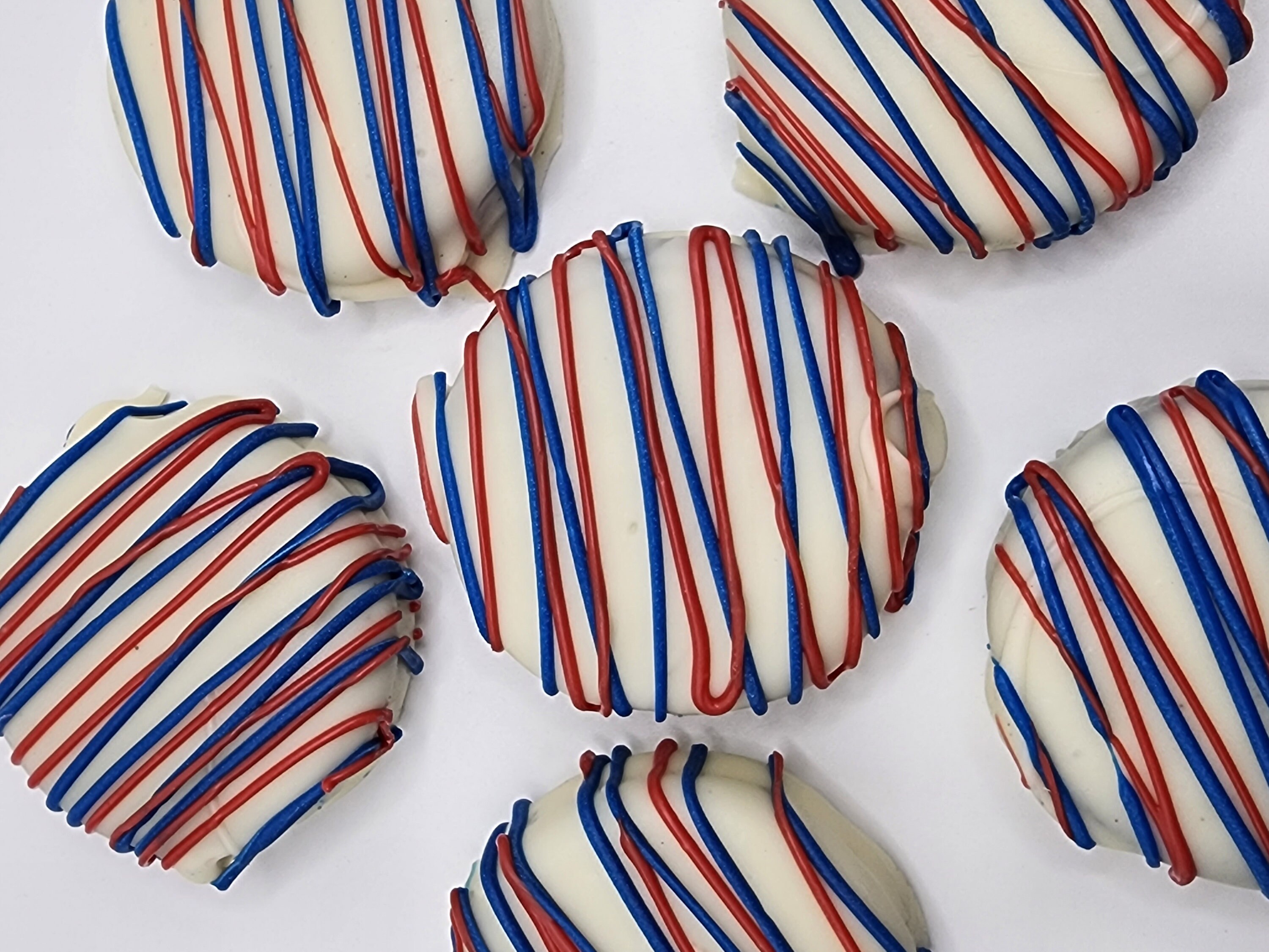 Patriotic Oreos set of 6 - Etsy