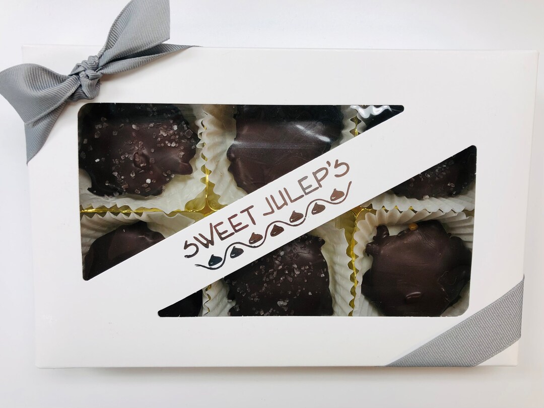 Gourmet Dark Chocolate Pecan & Caramel Turtles - Etsy
