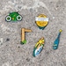 Canoe Paddle SUP Enamel Pin Badge - Etsy