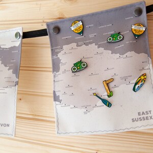 Canoe Paddle SUP Enamel Pin Badge - Etsy