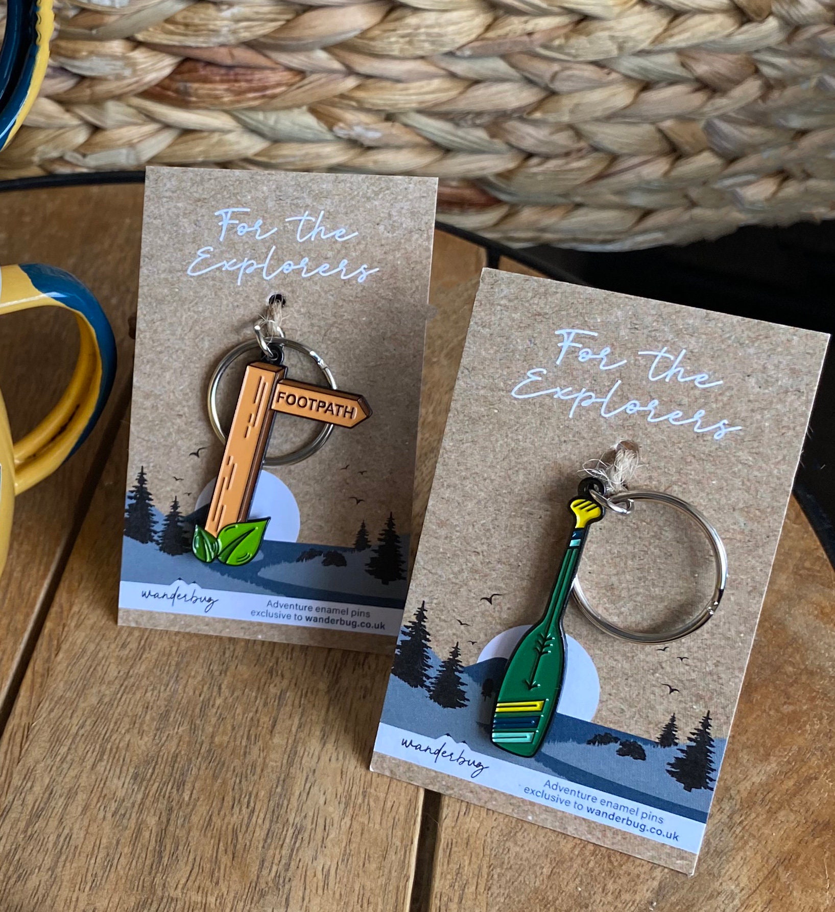 Canoe SUP Paddle Enamel Keyring Key Chain - Etsy